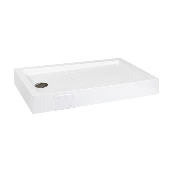 Receptáculo de Ducha con Desagüe Zeus Acrílico 80x15 cm
